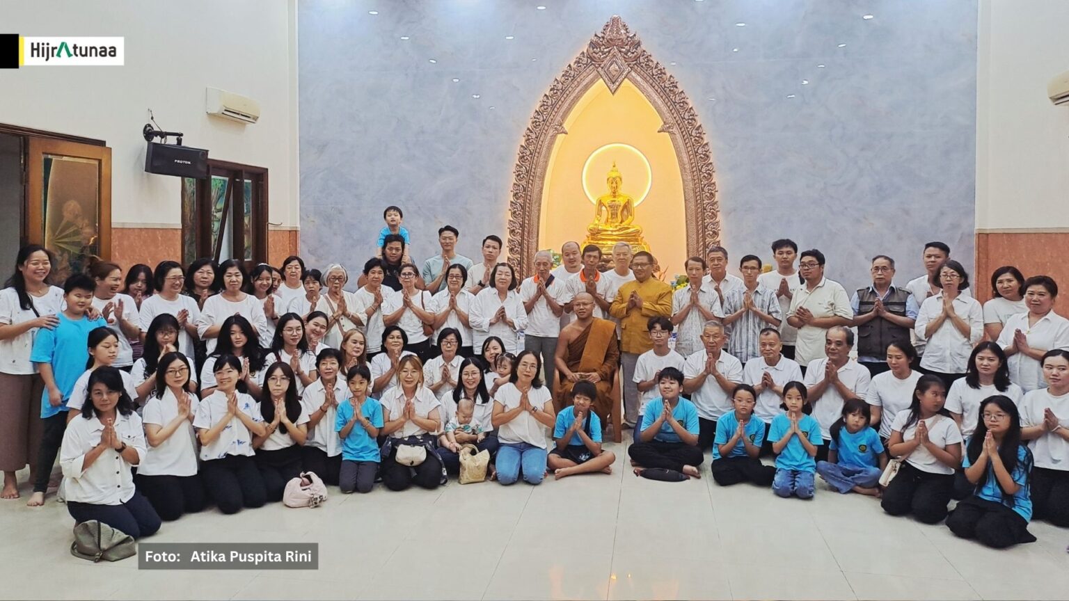 Vihara Bodhi Dharma Maknai Waisak dengan Ketenangan Jiwa dan Perdamaian ...